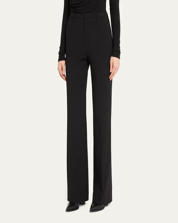 Vince Mid-rise Tailored Flare Pants