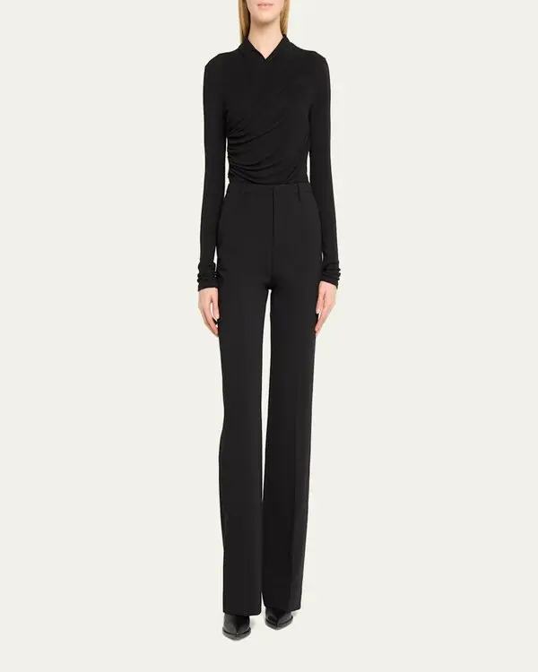 Vince Mid-rise Tailored Flare Pants