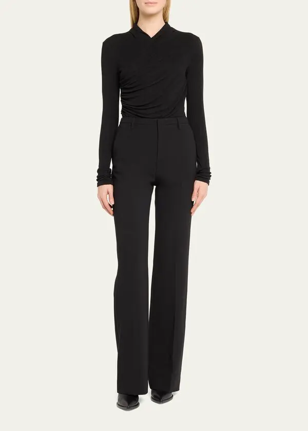 Vince Mid-rise Tailored Flare Pants