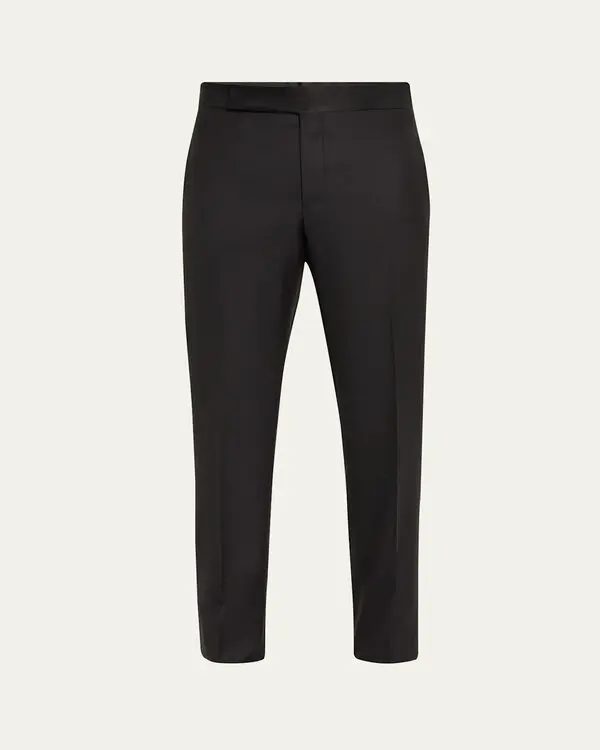 Giorgio Armani Solid Formal Tuxedo Pants