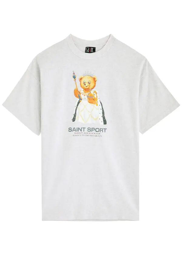 SAINT MXXXXXX Saint Sport Printed Cotton T-shirt