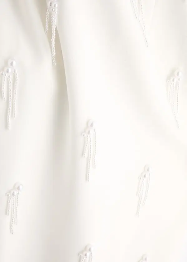 Oddmuse Embellished Strapless Midi Dress
