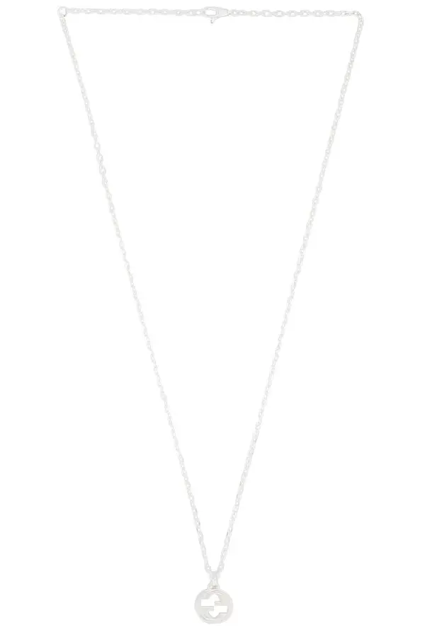 Gucci Interlocking G Necklace - Sterling Silver