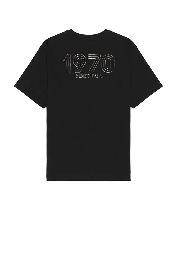 Kenzo Archive 1970 Oversize T-Shirt In Black - 66% Off | Editorialist