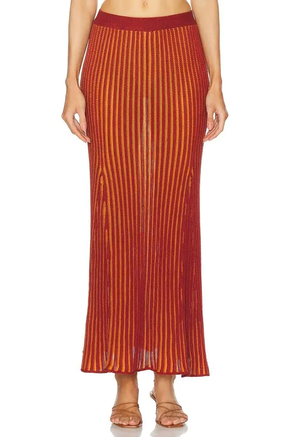 Escvdo Marina Maxi Skirt