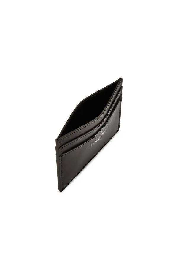 Saint Laurent Credit Card Case In Army