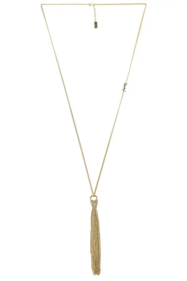Saint Laurent - Long Tassel Necklace