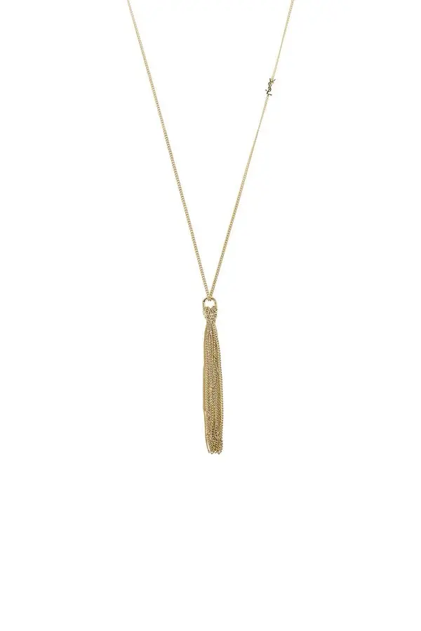 Saint Laurent - Long Tassel Necklace