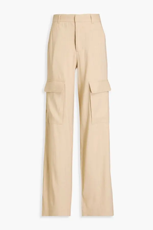 FRAME Linen-blend Twill Cargo Pants
