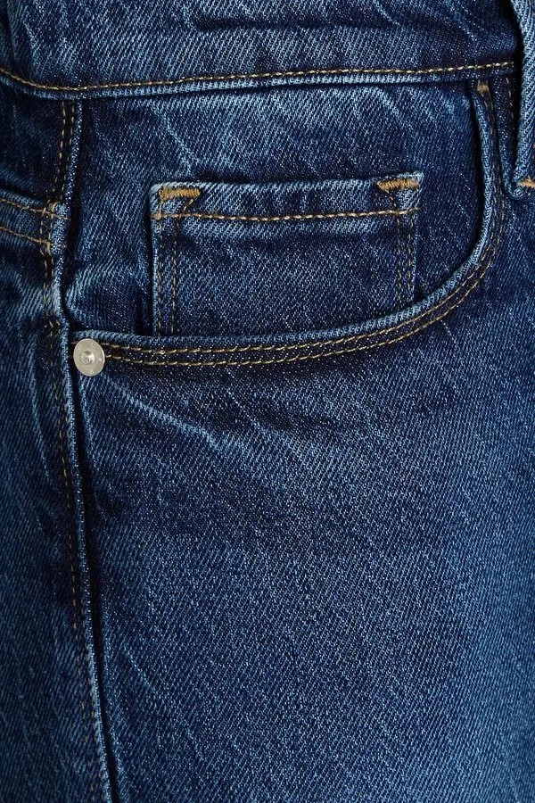 FRAME Le Sylvie Cropped Straight-leg Jeans