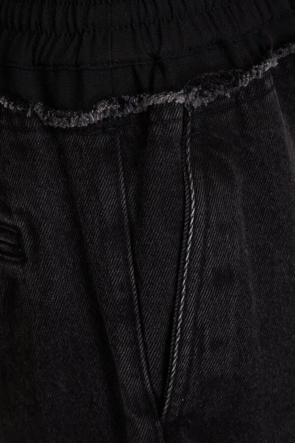 3.1 Phillip Lim Frayed High-rise Straight-leg Jeans