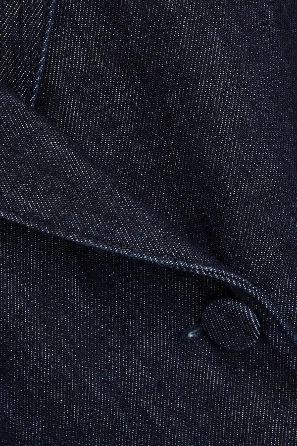 Officine Générale Manon Double-breasted Denim Blazer