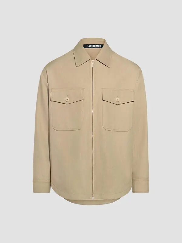 Jacquemus Mountain Wool-blend Shirt Jacket