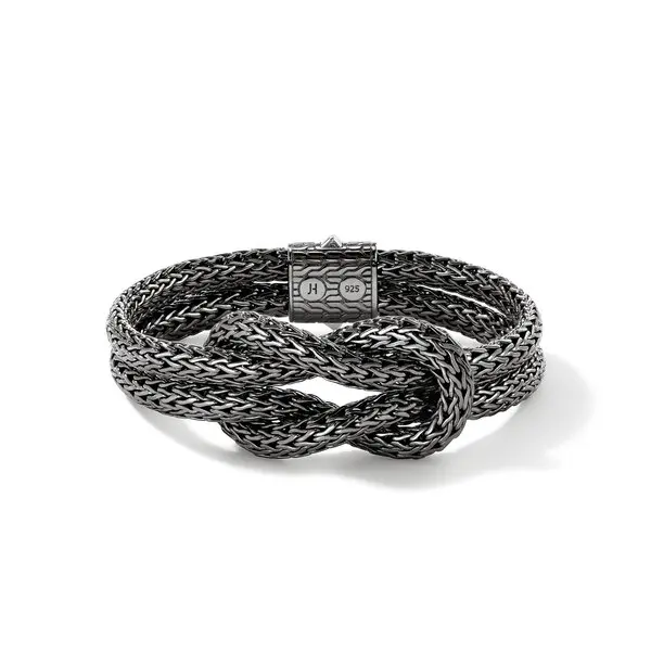 John Hardy Love Knot Sterling Bracelet - Silver