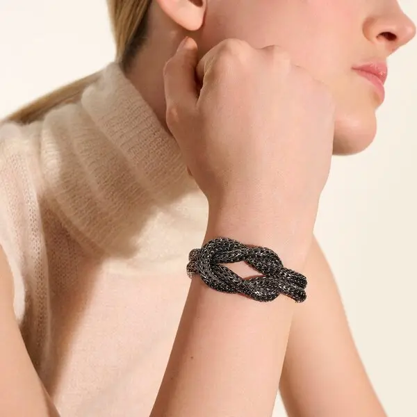 John Hardy Love Knot Sterling Bracelet