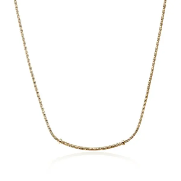 John Hardy Essential Pavé Necklace - Gold
