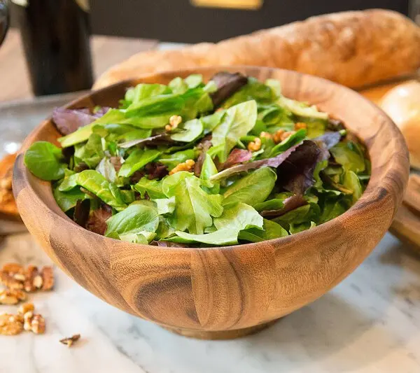 IRONWOOD Large Salad Bowl
