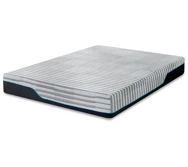 BODIPEDIC 10-inch Triple Layer Memory Foam Mattress, King - One-color