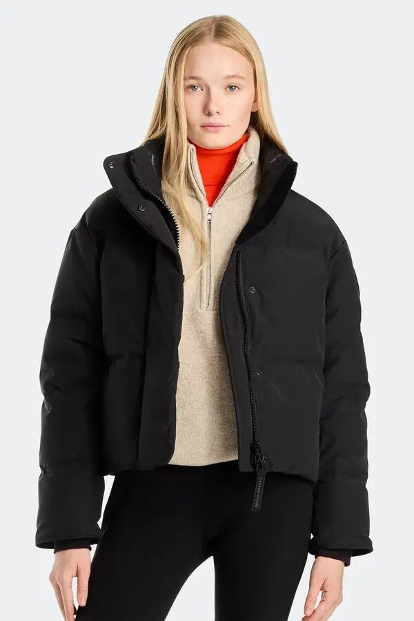 Canada Goose Grandview Cropped Jacket - Black