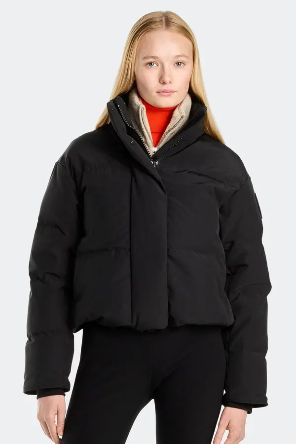 Canada Goose Grandview Cropped Jacket - Black