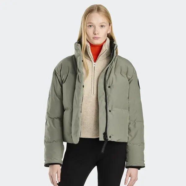 Canada Goose Grandview Cropped Jacket - Sagebrush