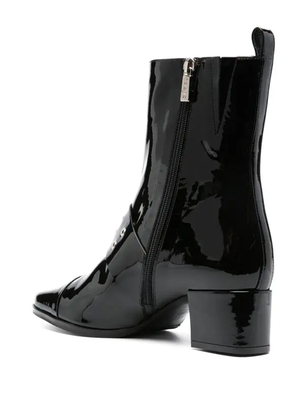 CAREL 50mm Decorative-buckle Ankle Boots