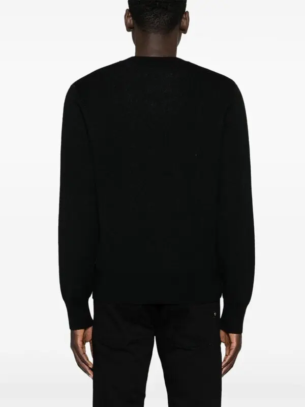 Versace V-emblem Wool Jumper