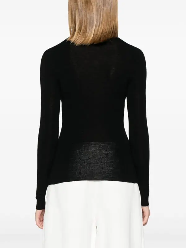 Eric Bompard Seamless Extrafine Roll-neck Sweater