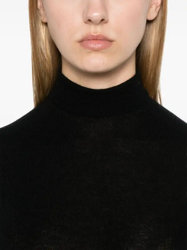 Eric Bompard Seamless Extrafine Roll-neck Sweater