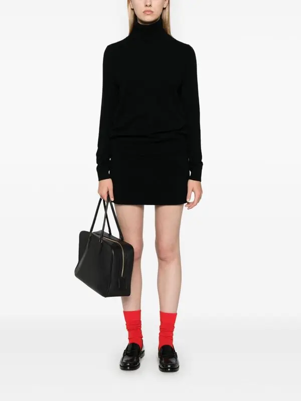 Eric Bompard Classic Turtleneck Sweater - Black