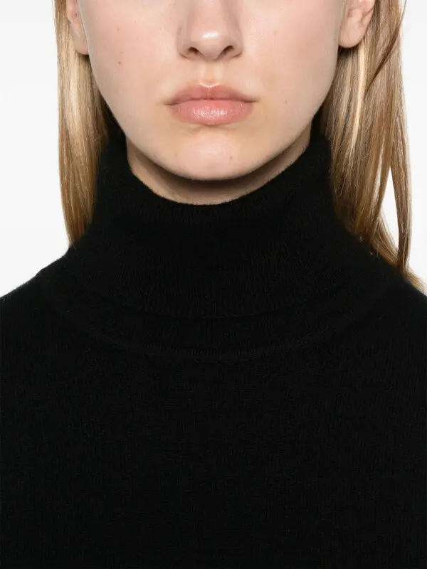 Eric Bompard Classic Turtleneck Sweater - Black