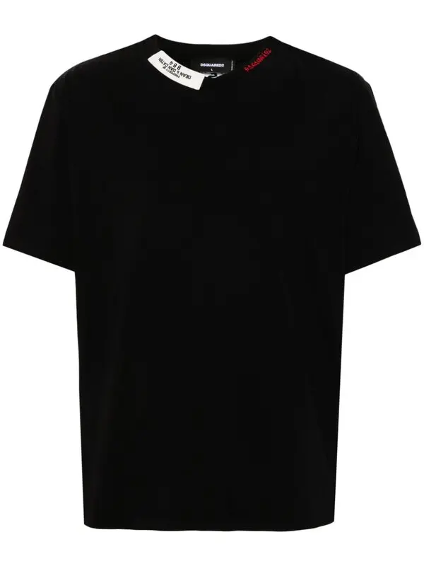 Dsquared2 Logo-embroidered T-shirt
