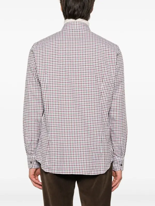 Peserico Gingham-check Shirt