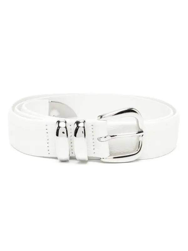 Anderson's Leather Belt - White