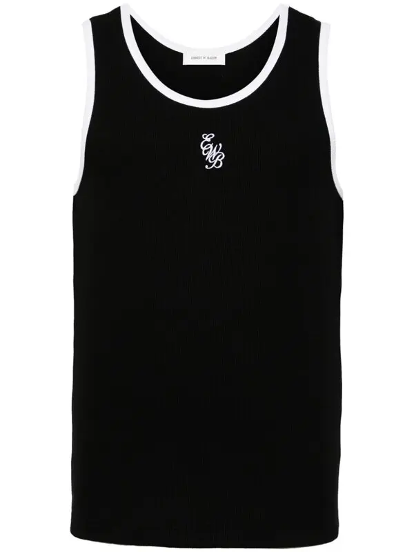 ERNEST W. BAKER Logo-embroidered Tank Top