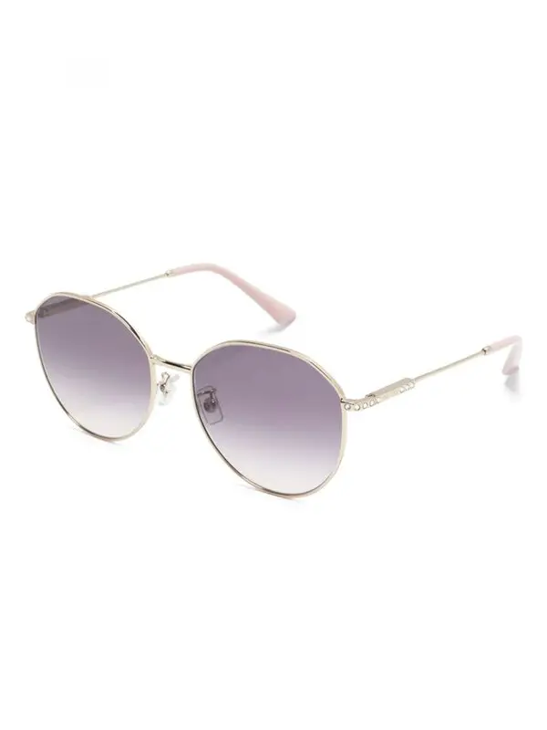 JIMMY CHOO Crystal-embellished Sunglasses