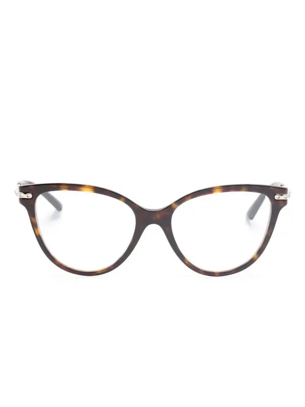 JIMMY CHOO 3001b Cat-eye Glasses - Gold