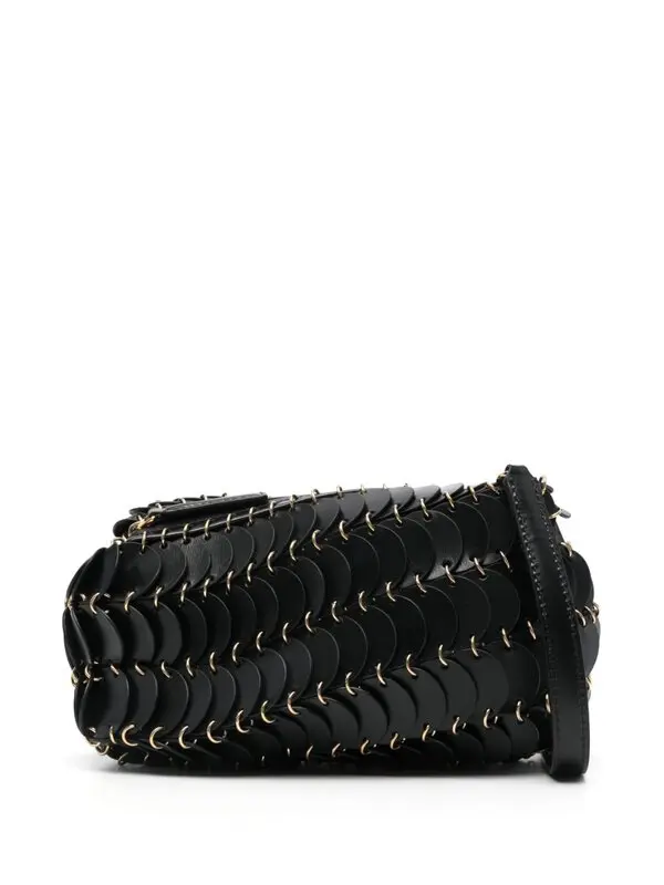 Rabanne Paco Cross Body Bag - Black
