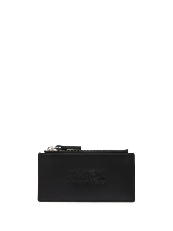 MAISON MARGIELA Signature Leather Cardholder - Black