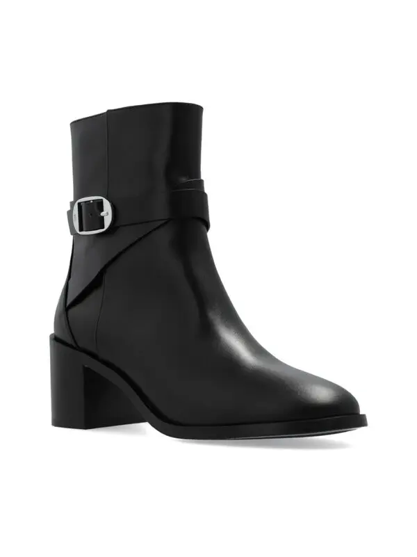 STUART WEITZMAN Esme Leather Biker Boots