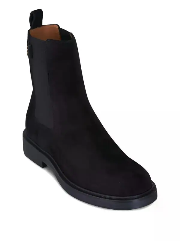 TOD'S Pull-tab Chelsea Boots - Black