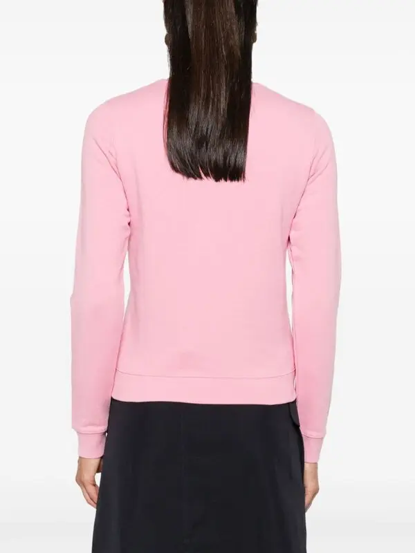 Maison Kitsuné Fox Head Patch Sweatshirt - Pink