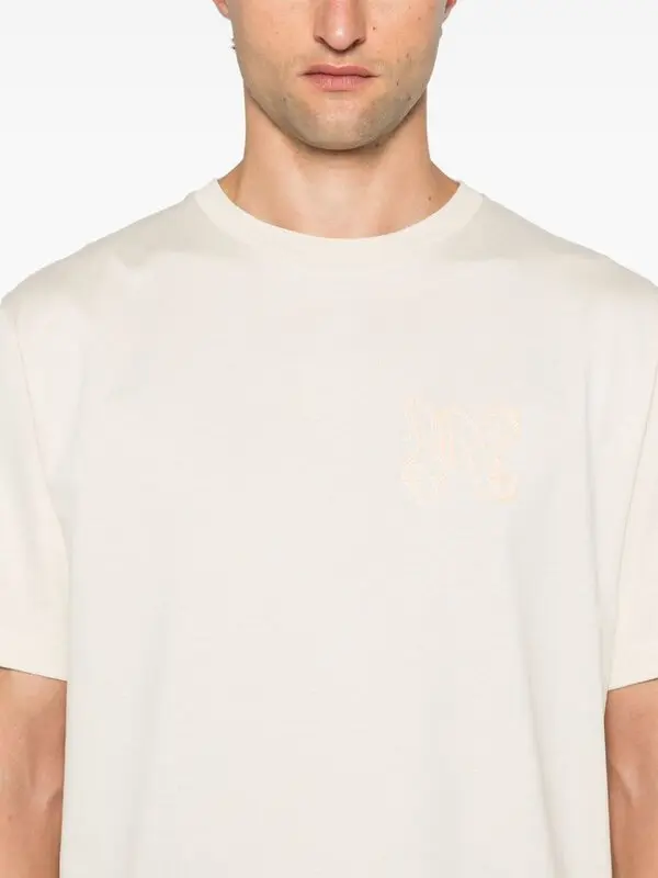 Palm Angels Pa Monogram T-shirt - Neutrals
