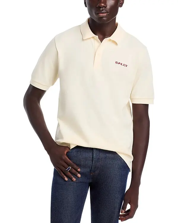 Bally Regular Fit Embroidered Logo Polo