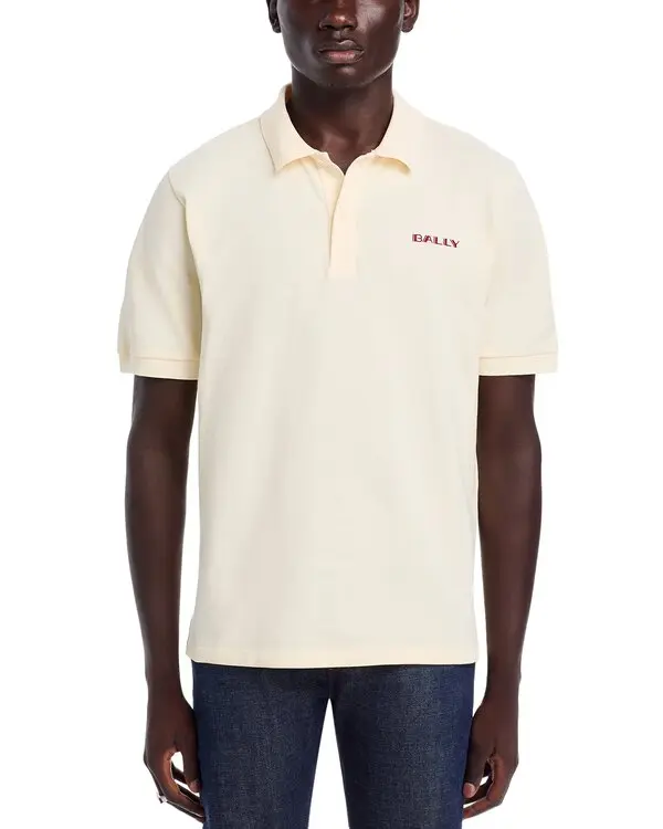 Bally Regular Fit Embroidered Logo Polo