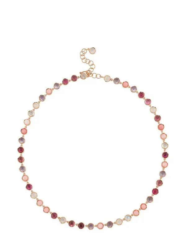 Irene Neuwirth 18kt Rose Multi-stone Necklace - Gold