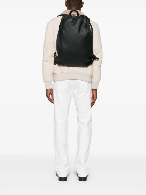 Eleventy Leather Backpack
