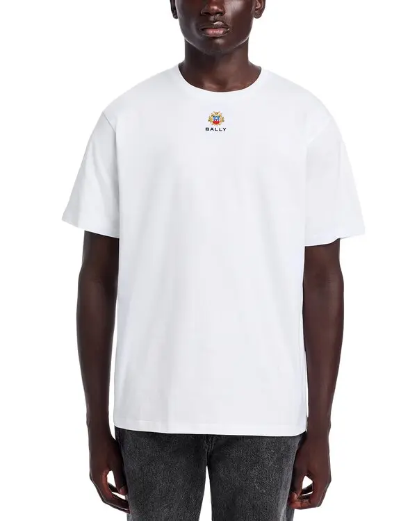 Bally Embroidered Logo Tee
