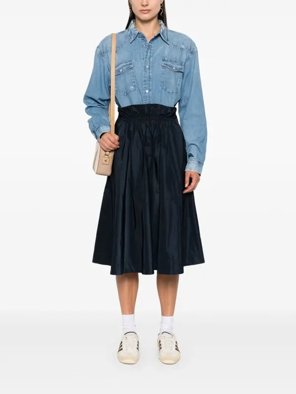 Polo Ralph Lauren Distressed Denim Shirt - Blue