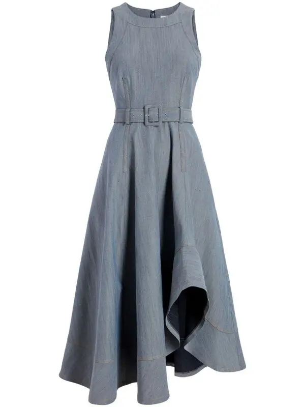Cinq À Sept Zelda Denim Dress - Blue